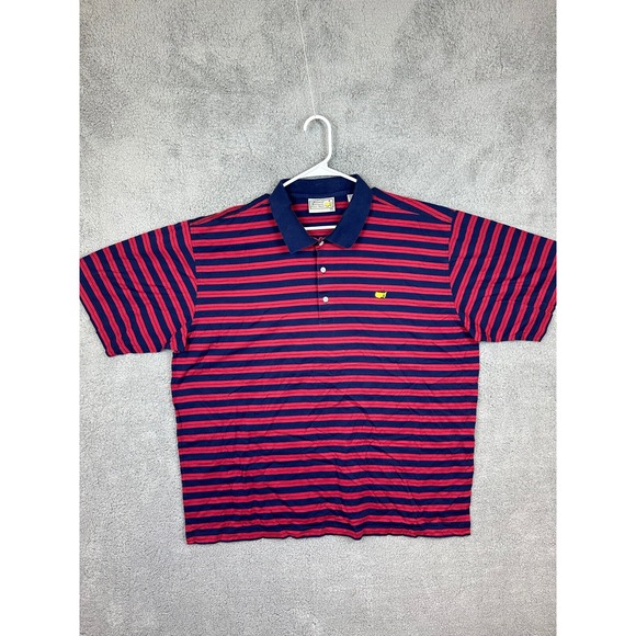 Augusta Sportswear | Shirts | Vintage Masters Shirt Men Xxl Red Stripe ...